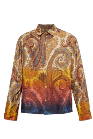 Etro Silk Long-sleeve Shirt