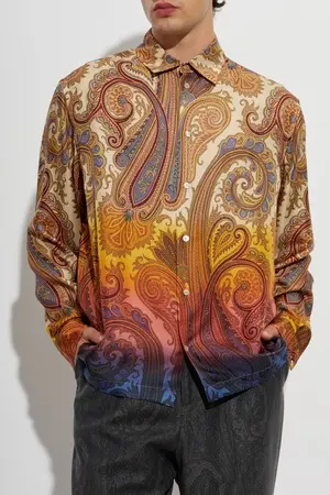 Etro Silk Long-sleeve Shirt