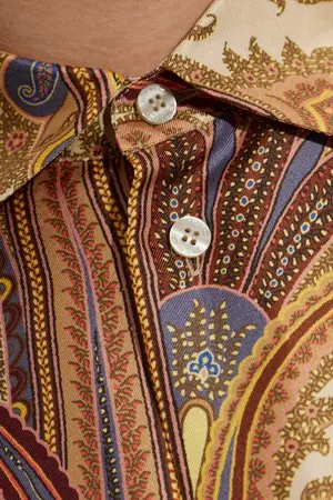 Etro Silk Long-sleeve Shirt