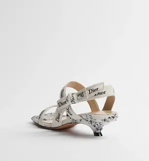 Dior Heeled Sandal With Straps