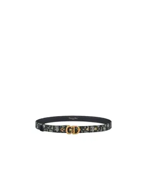 Dior Saddle Belt - Blue