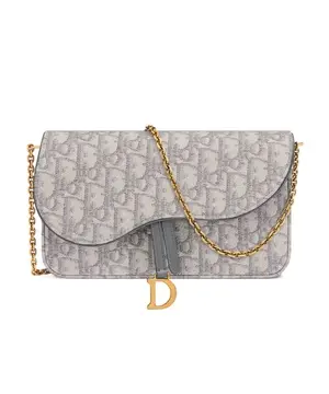 DIOR Saddle Pouch With Chain