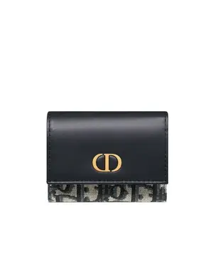 Dior 30 Montaigne Veronia Wallet - Blue