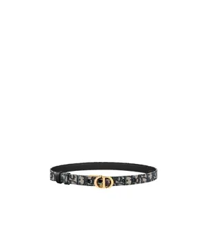 Dior 30montaigne Reversible Belt - Black