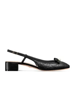 Dior Ballet Slingback Pumps - Black