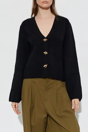 Cult Gaia Jos' Wool Cropped Cardigan