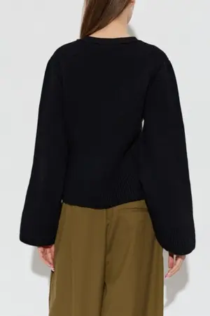Cult Gaia Jos' Wool Cropped Cardigan