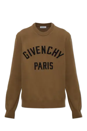 Givenchy Sweater With Logo - Brown