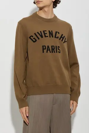 Givenchy Crewneck Sweater With " Paris" Logo