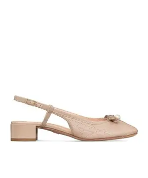 Dior Ballet Slingback Pumps - Nude