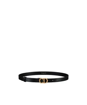 Dior Saddle Belt - Black