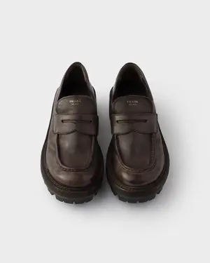Prada Leather Loafers
