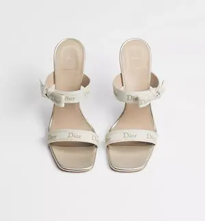 Dior Heeled Sandal With Strappy Detail