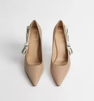 Dior J'a Pumps With Bow Detailing