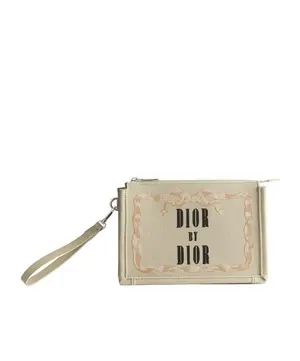 Dior A5 Triangle Pouch - Nude