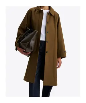 A.p.c. Spread Collar Raglan Sleeve Coat