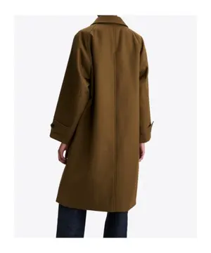 A.p.c. Spread Collar Raglan Sleeve Coat