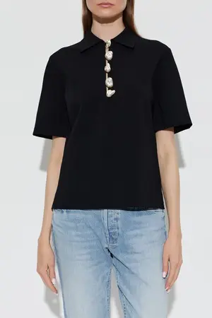 Cult Gaia Jaffa Polo Shirt