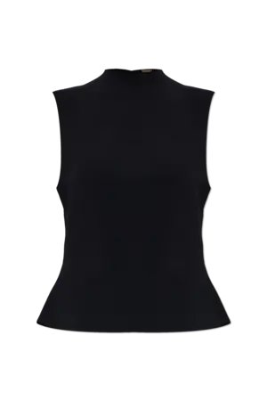 Cult Gaia Romin" High Neck Top With Back Cut-out - Black