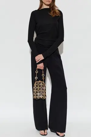 Cult Gaia Vayda' Top Long Sleeve, Draped Back