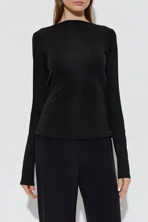 Cult Gaia Vayda' Top Long Sleeve, Draped Back