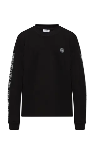 Vetements Sweatshirt With Logo - Black