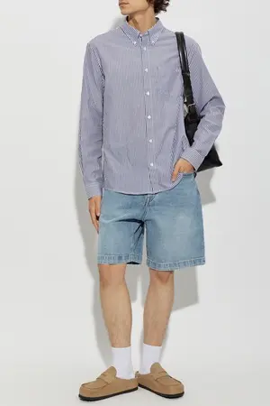 Paul Smith Straight Leg Denim Shorts
