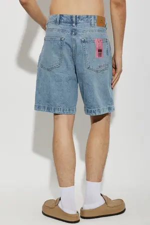 Paul Smith Straight Leg Denim Shorts