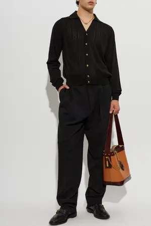 Versace Silk Cardigan