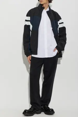 Vetements Paneled Zip-up Bomber Jacket