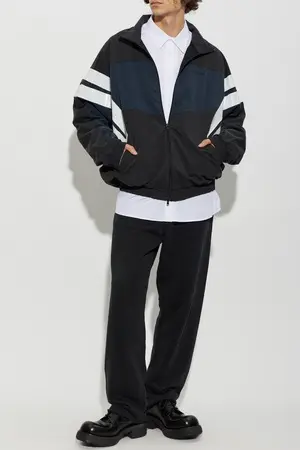 Vetements Paneled Zip-up Bomber Jacket