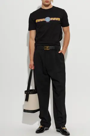 Versace Cotton T-shirt With Print