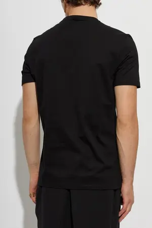 Versace Cotton T-shirt With Print