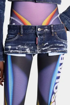 Dsquared2 Denim Mini Skirt