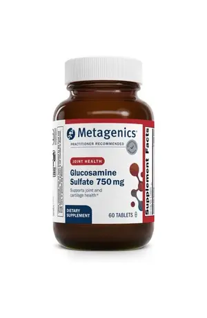 METAGENICS Glucosamine Sulfate Joint Health Mobility Support Tablets 60 Tablets - None