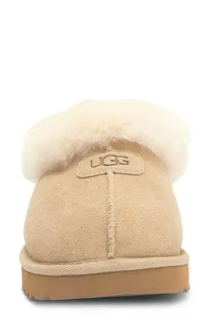UGG Tazzette Genuine Shearling Collar Slipper