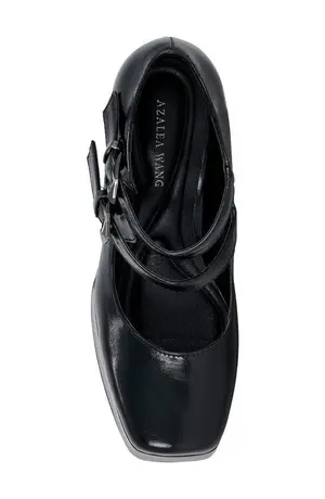 AZALEA WANG Moxie Mary Jane Platform Pump