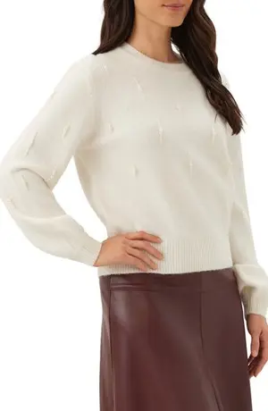 Karen Kane Bead Embellished Sweater
