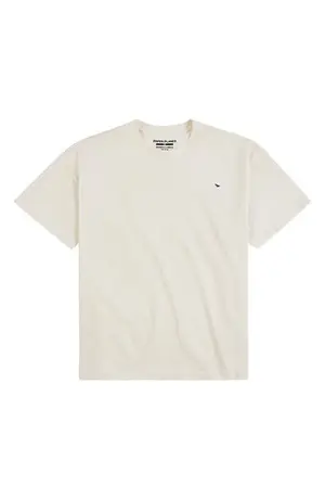 PAPER PLANES Gothic Logo Graphic T-shirt - Eggshell