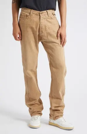 Rhude Medium Wash Jeans For Men