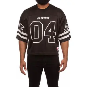 ICECREAM Slushie Mesh Jersey T-shirt - Black