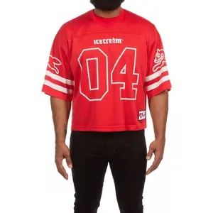 ICECREAM Slushie Mesh Jersey T-shirt - Salsa