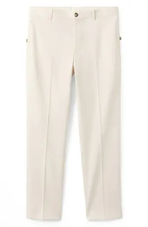 Mango Regular Fit Cotton Pants