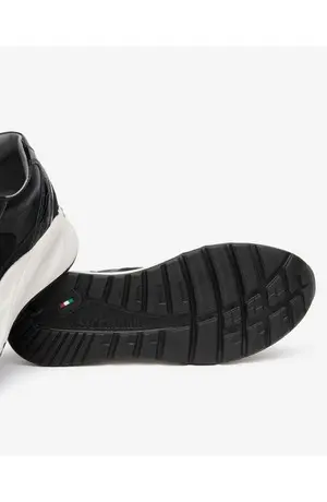 NEROGIARDINI Bungee Leather Sneaker