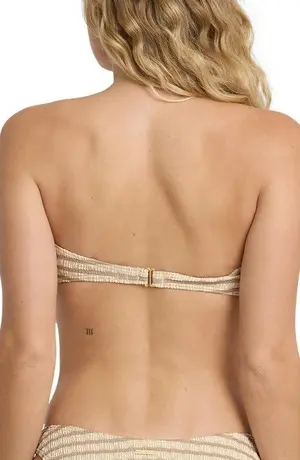 BILLABONG Wavey Daze V-notch Bandeau Bikini Top