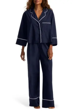PETITE PLUME Celine Pajamas - Navy