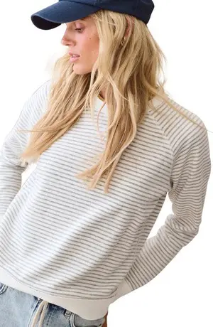Marine Layer Reversible Raglan Long Sleeve T-shirt