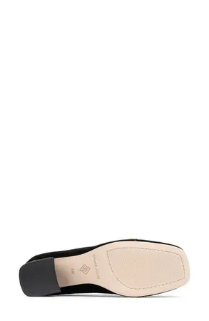 DONALD PLINER Nancie Leather Tassel Pump - Black