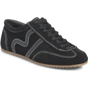 SOFFT Aubree Lace-up Suede Sneakers - Black