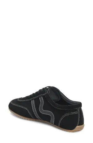 SOFFT Aubree Lace-up Suede Sneakers - Black